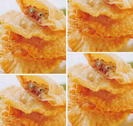 Resep Pangsit Goreng Isi Daging Ikan