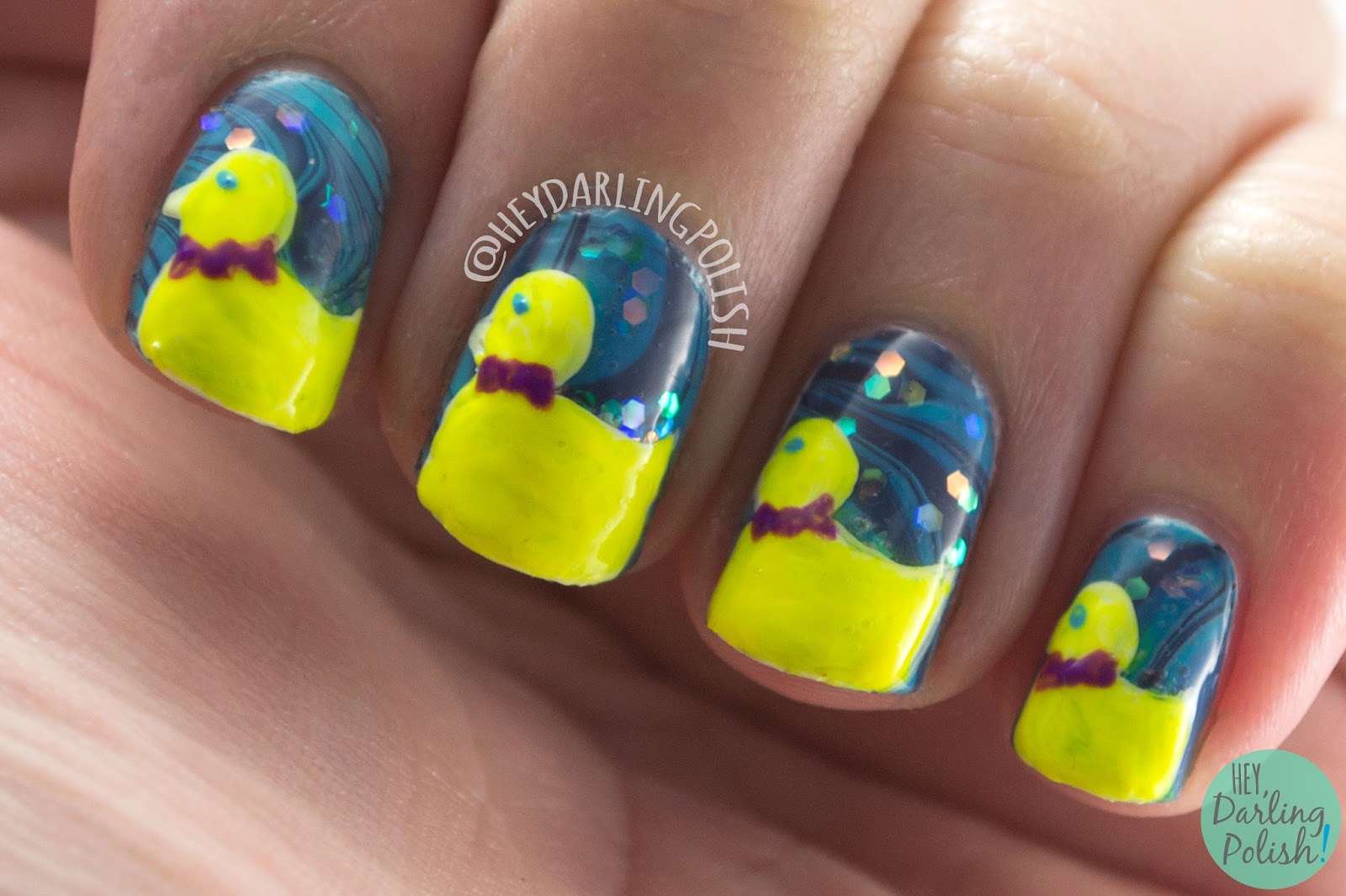 Hey, Darling Polish!: N.A.I.L Linkup - Rubber Duckies