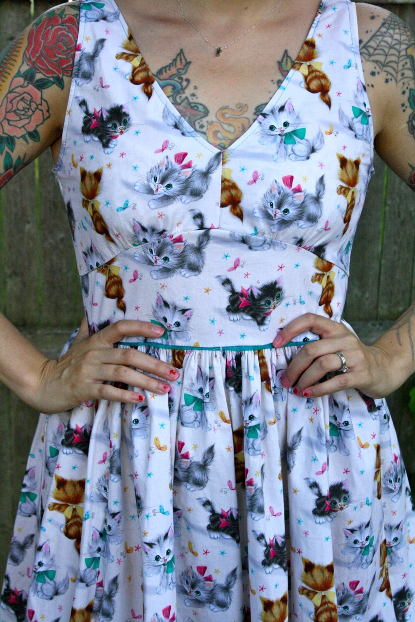 Gertie's New Blog for Better Sewing: Kitty Cat Dress