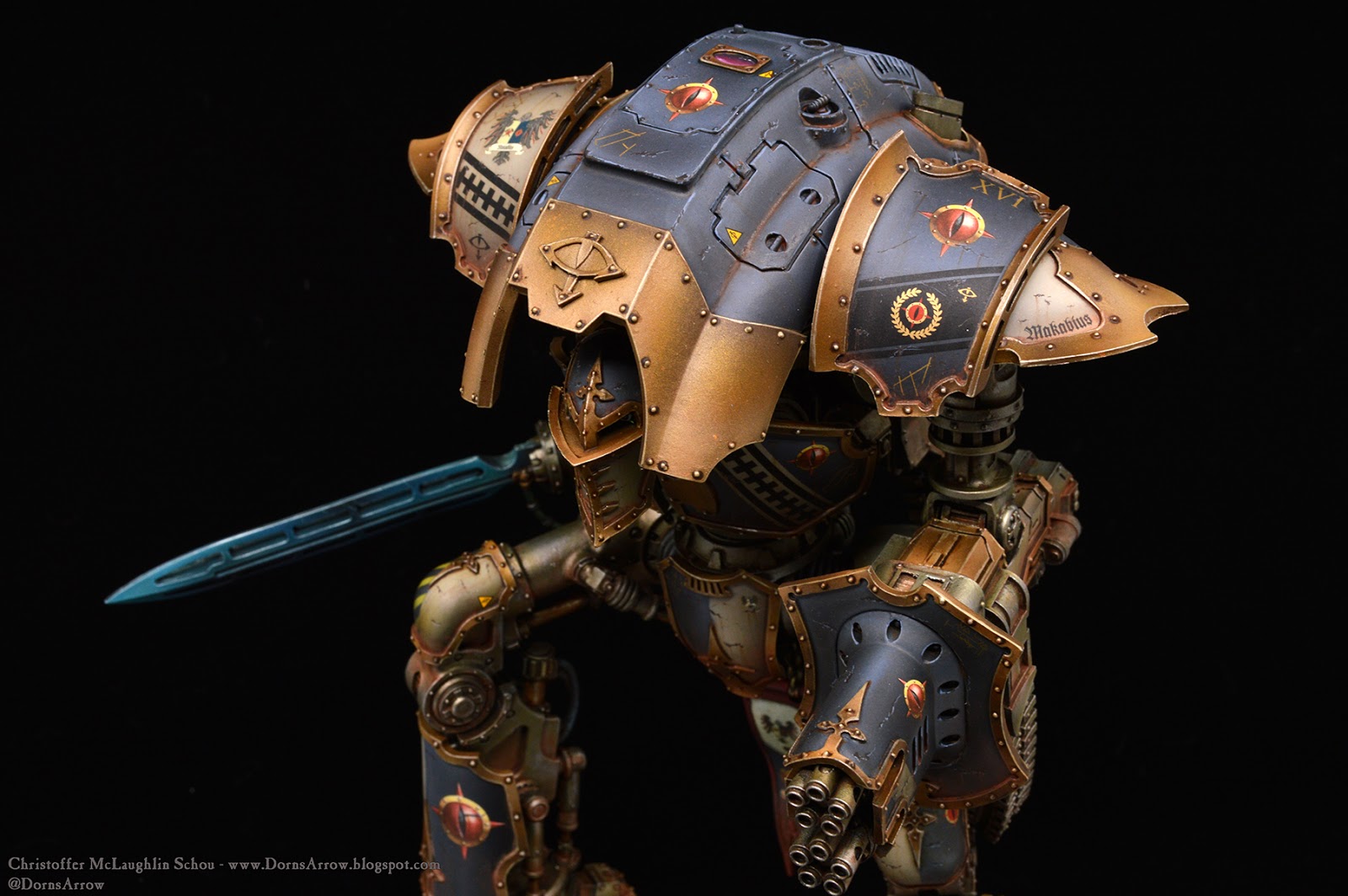 Dorn's Arrow: Cerastus Knight-Castigator - House Makabius - Forgeworld