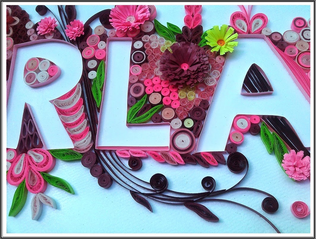 ...A ROOM FOR MY PAPER QUILLING: QUILLING NAME