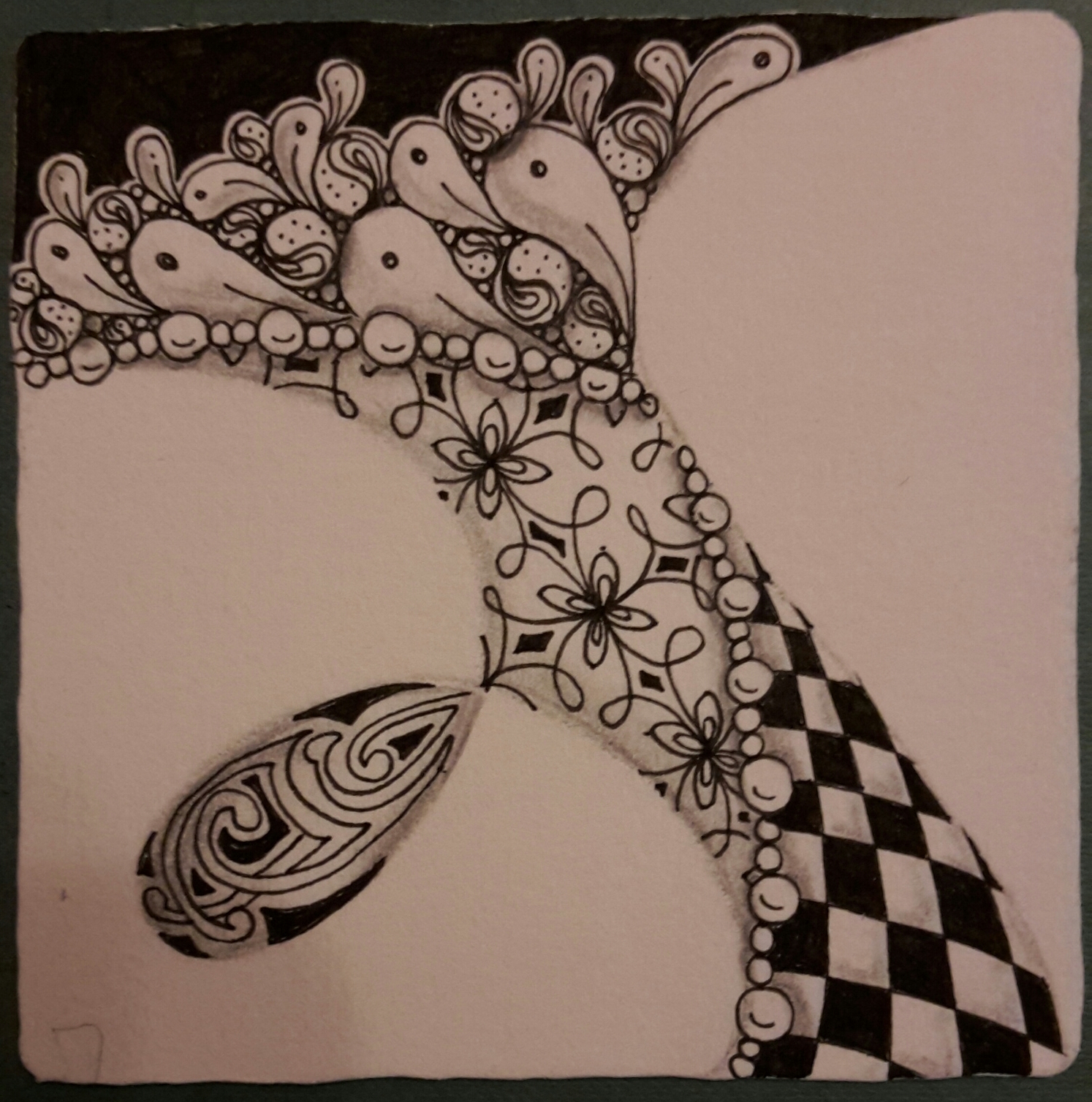 Tina Creates Art - Tangles and More: Zentangle tiles