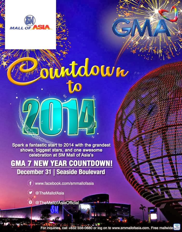 Manila Shopper: New Year Countdown to 2014 Parties, Celebration & Events
