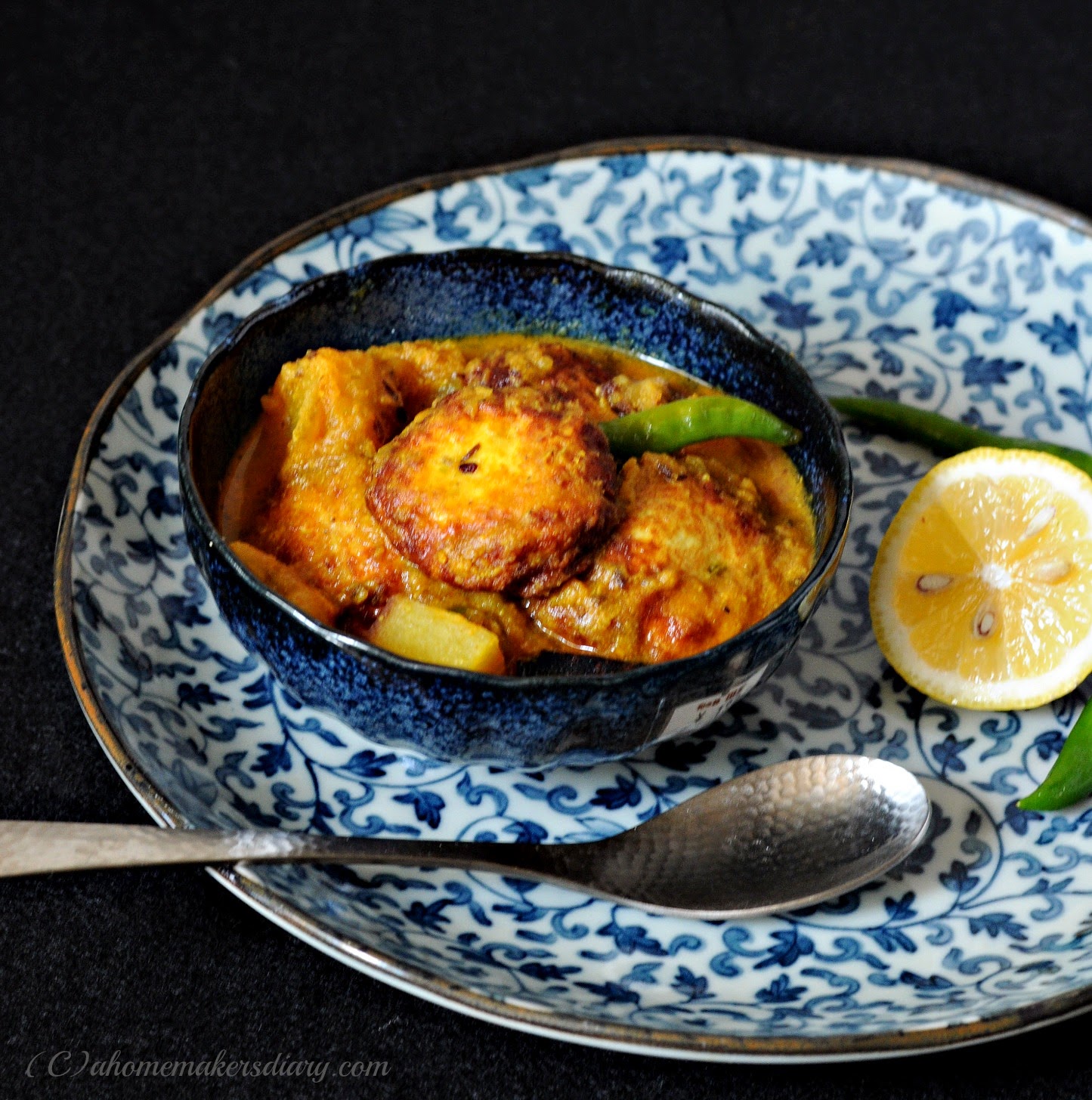 A Homemaker's Diary: Chana'r Kofta (Bengali style Cottage cheese ...