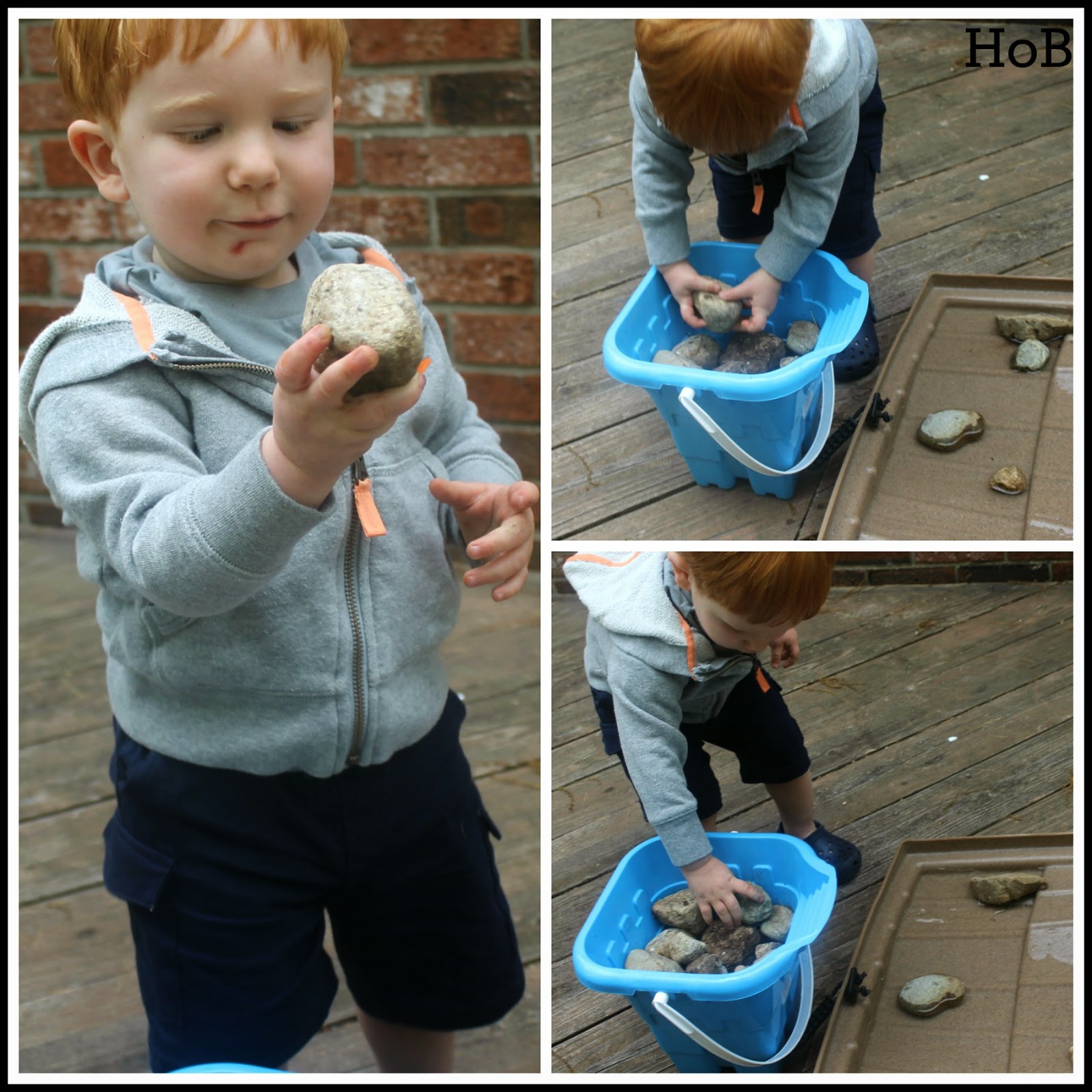House of Burke: Exploring Rocks with Toddlers