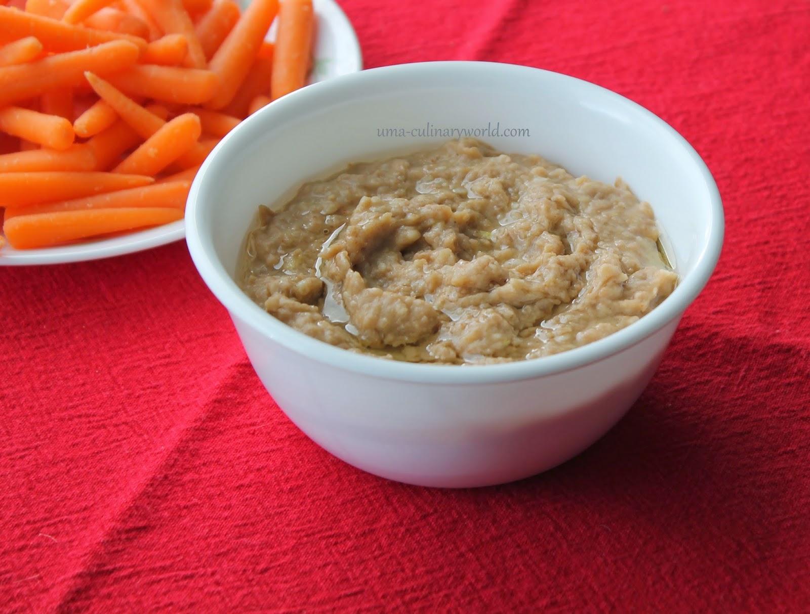 Pinto Bean Hummus Veggie Sandwich