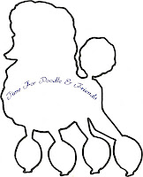 Time For Poodles And Friends: Crafty Poodle