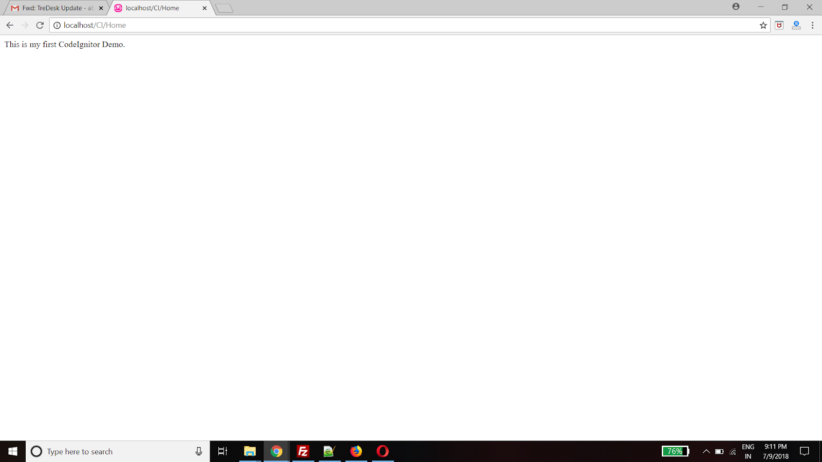 Codeigniter Tutorial 2