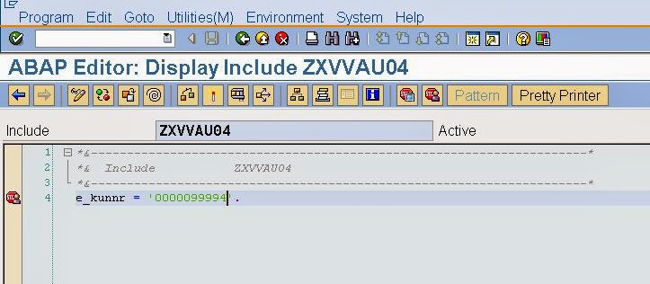 TECHSAP : Function Module Exit