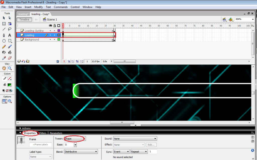 Tutorial Animasi Cara Mudah Membuat Loading dengan Macromedia Flash 8 ...