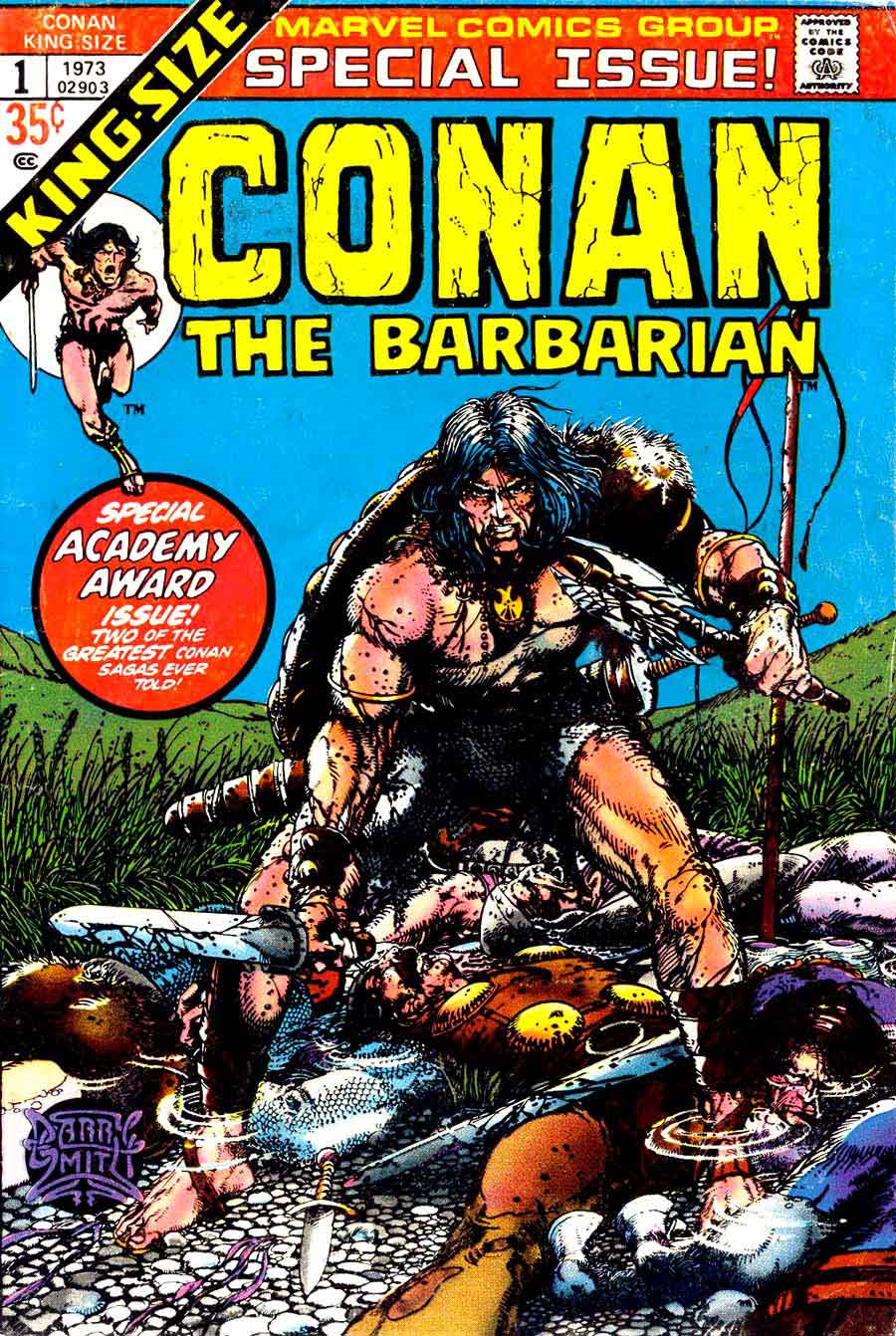 Conan the Barbarian king size special #1 - Barry Windsor Smith cover ...