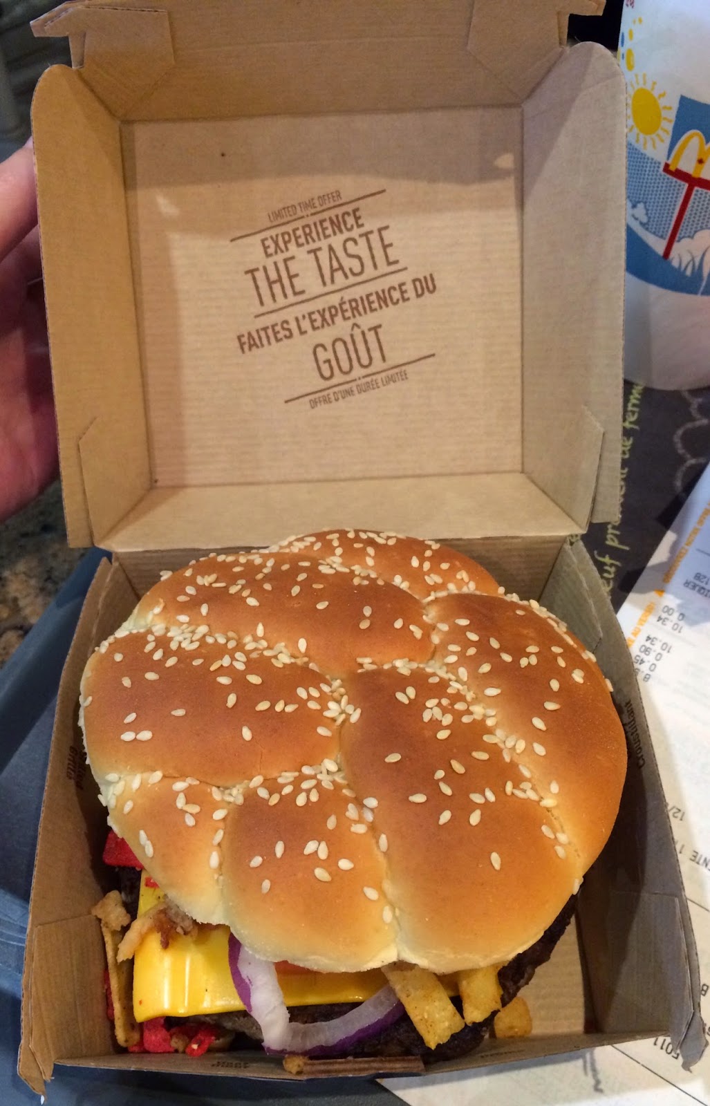 Le Max 67 Burger From McDonald's / マクドナルのザ マックス67 バーガー ~ I'm Made of ...