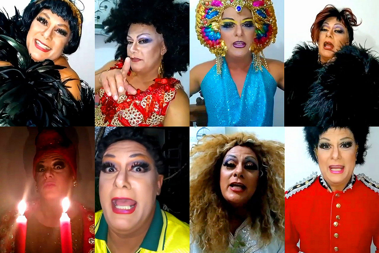 Transformista Eula Rochard encarna personagens divertidos em vídeos ...