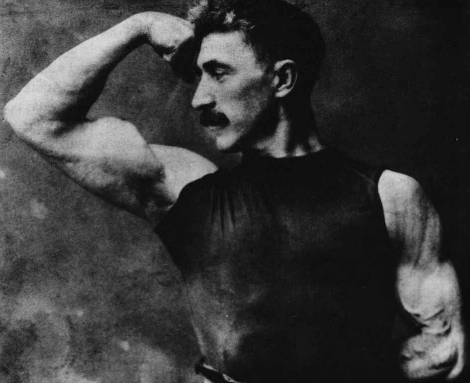 Agencia Febus : Ramón y Cajal, pionero del culturismo español