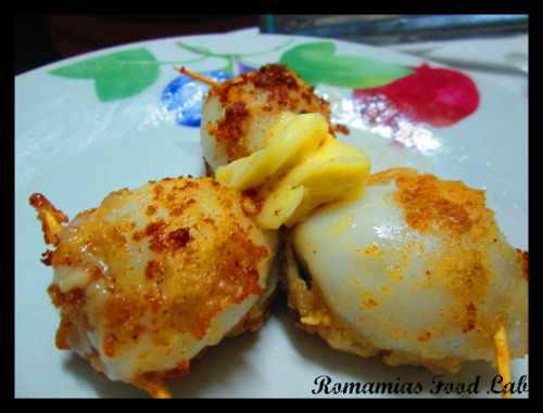 ROMAmiasFoodLab: SQUID STUFFED WITH BACON AND CHEESE