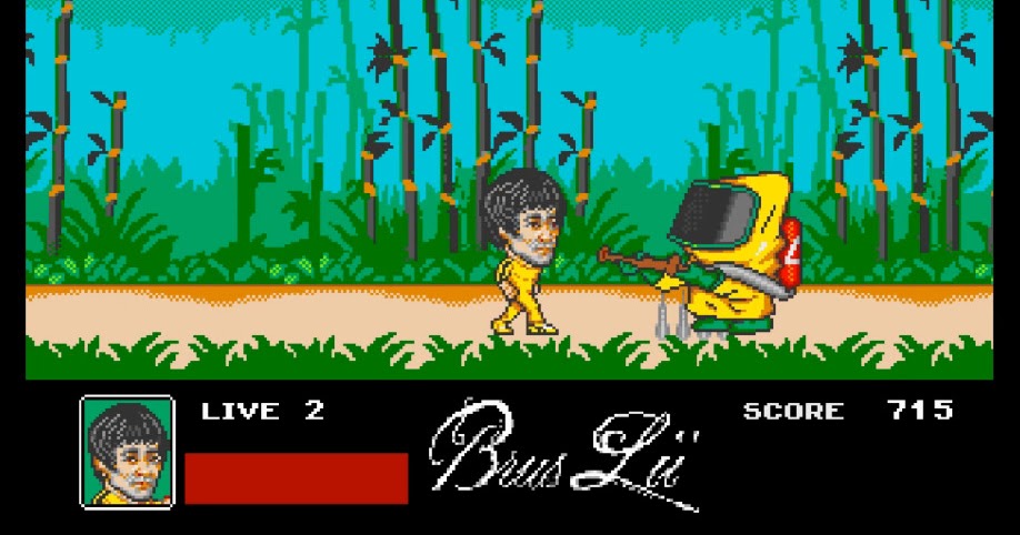 Indie Retro News: The Real Brus Lii - A Backbone based Amiga game ...