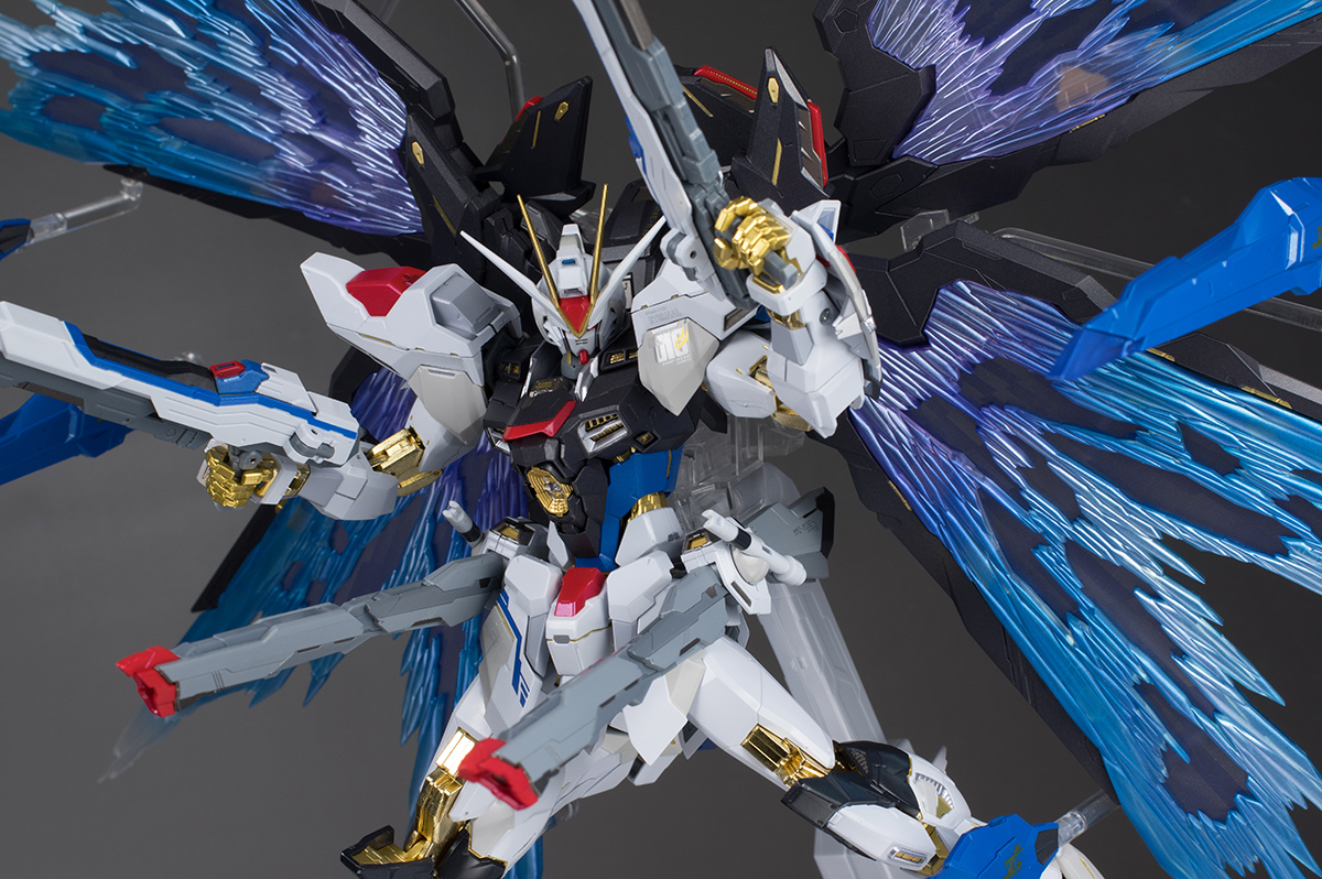 GUNDAM GUY: METAL BUILD Strike Freedom Gundam Wing of Light Effect Part ...
