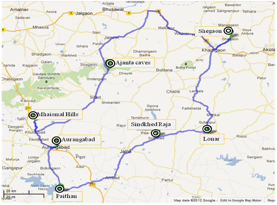 Bhumitourism: Igatpuri, Nashik, Aurangabad, Shegaon Picnic Spot