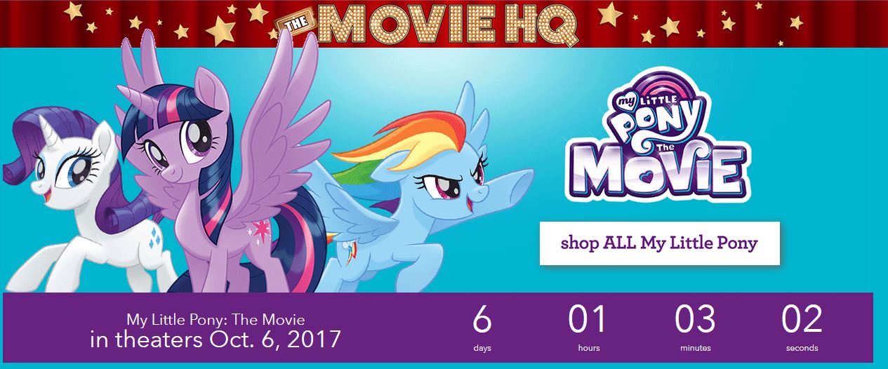 Equestria Daily - MLP Stuff!: World Wide MLP Movie News Part 3 - Ticket ...