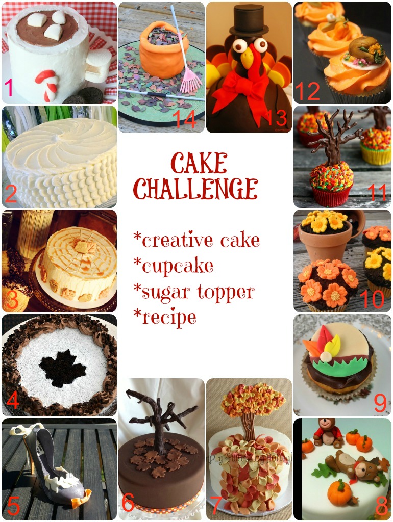 Sweetology: Thanksgiving Head Dress Cupcake ~ November Cake Challenge ...