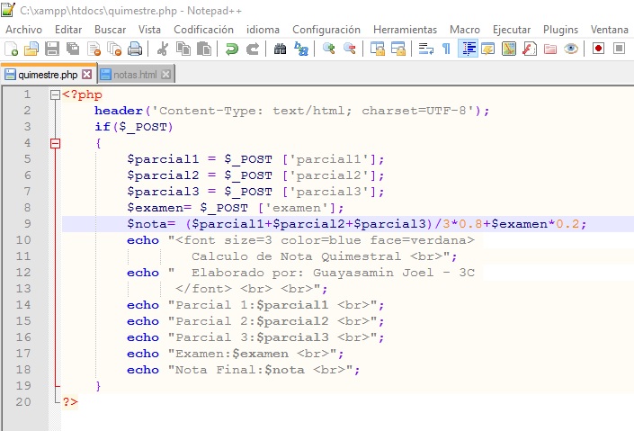 Portafolio Digital: PHP 3