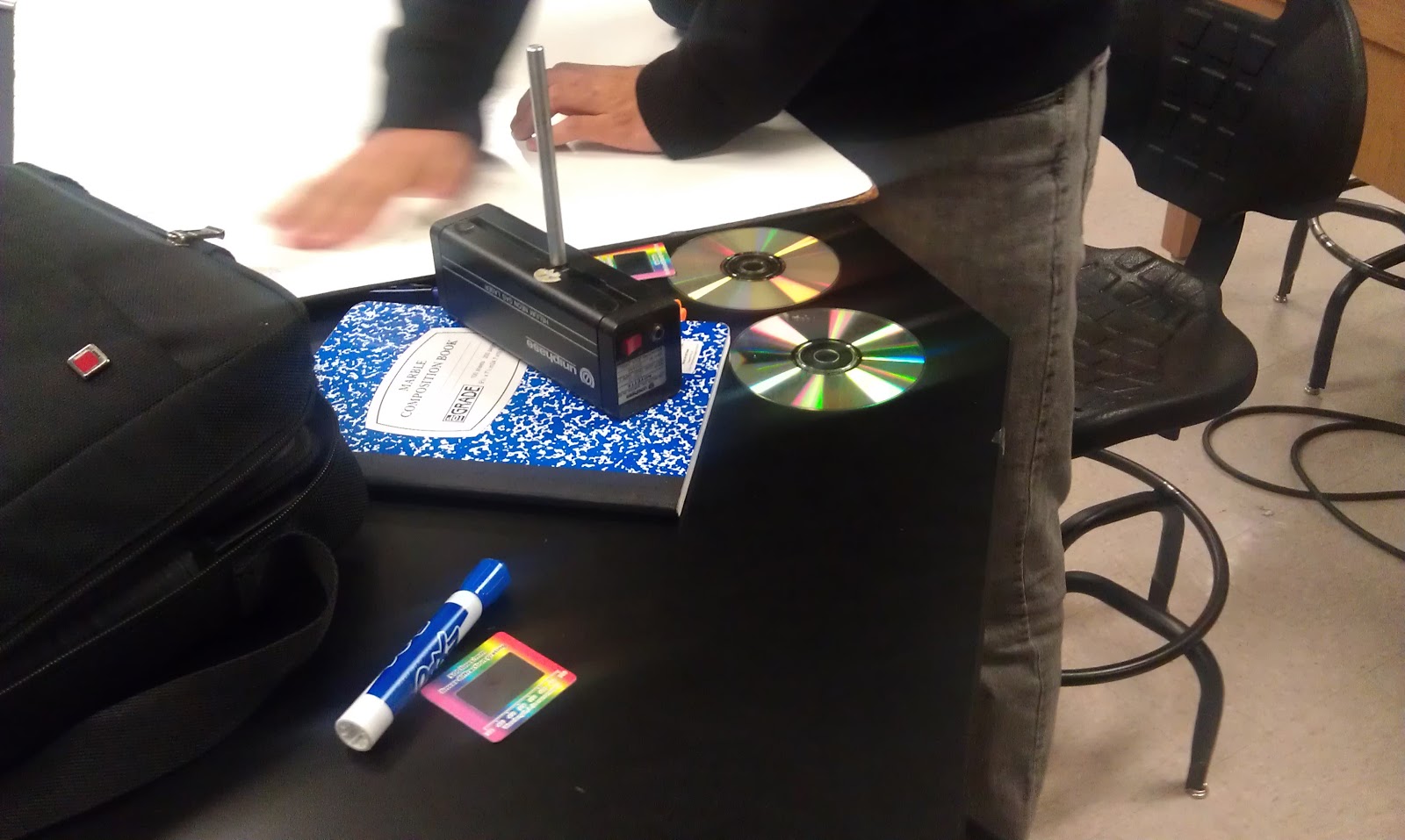 Physics 4C MCastaneda: CD Diffraction Lab