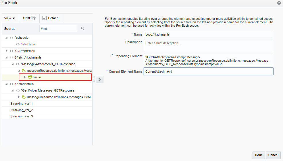 Fetch Email attachments using Microsoft Email adapter in Oracle ...