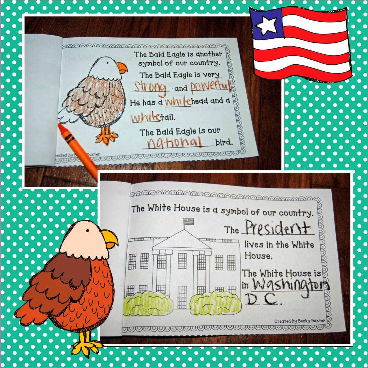 Teaching, Learning, & Loving: US Symbols Promethean Flip chart and ...