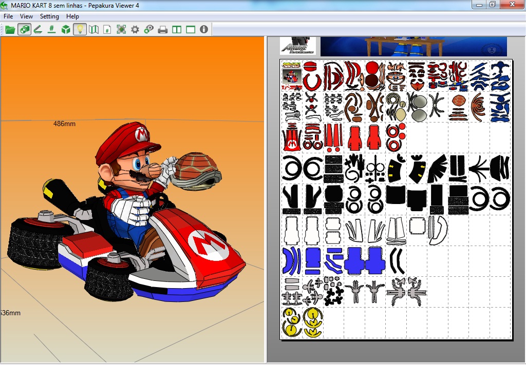 Our World: Making Papercraft Mario Kart