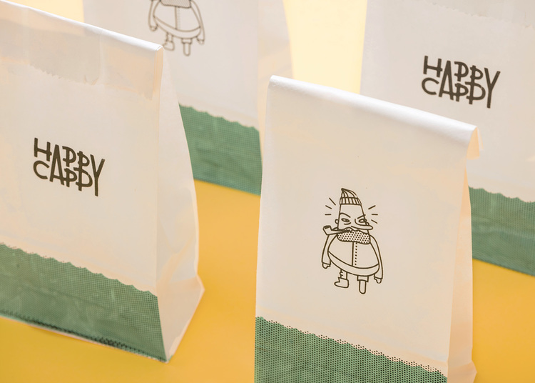 KitschMacu: Happy Cappy. Diseño