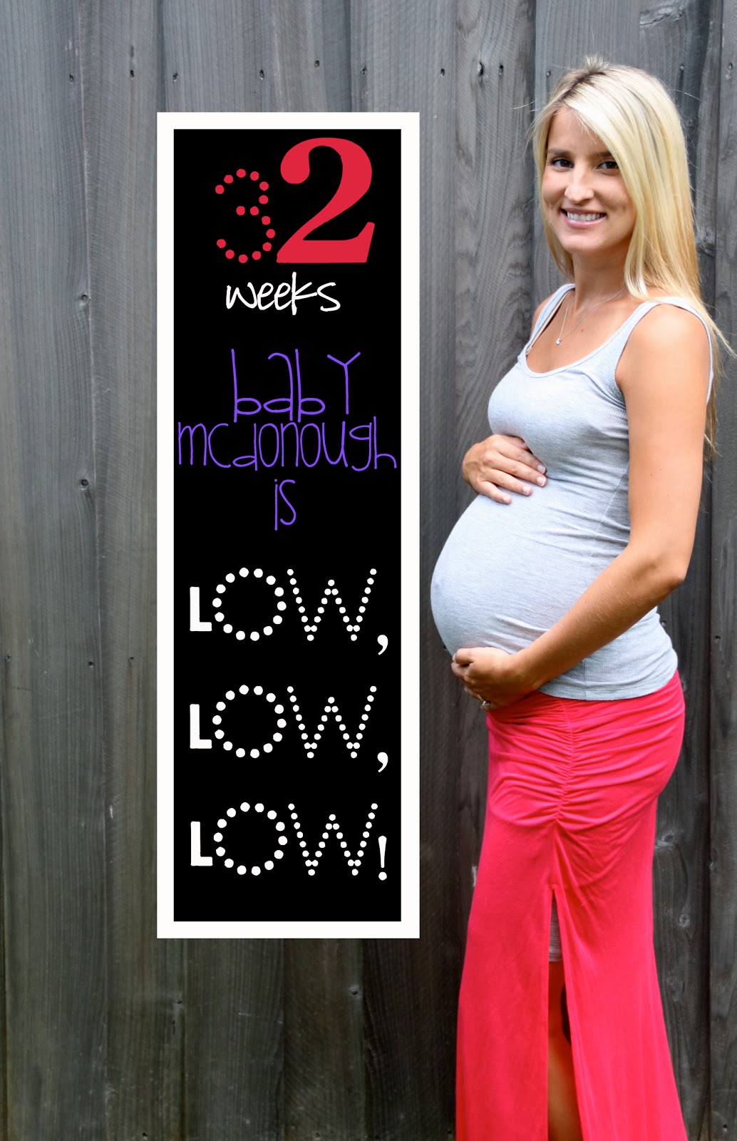 Daily Dimples: 32 weeks