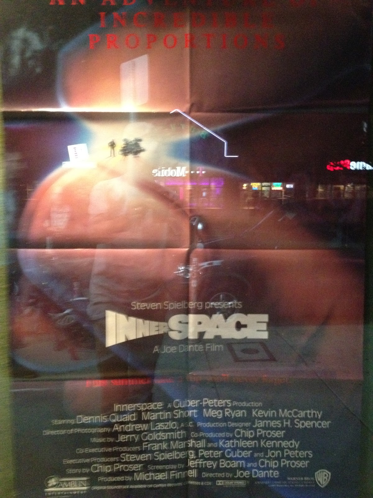 Ha ha, it's Burl!: Burl reviews Innerspace! (1987)