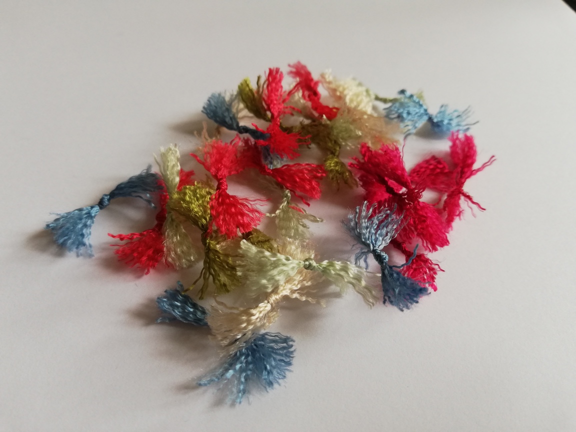 Godiva's Wardrobe: Fly fringe trim