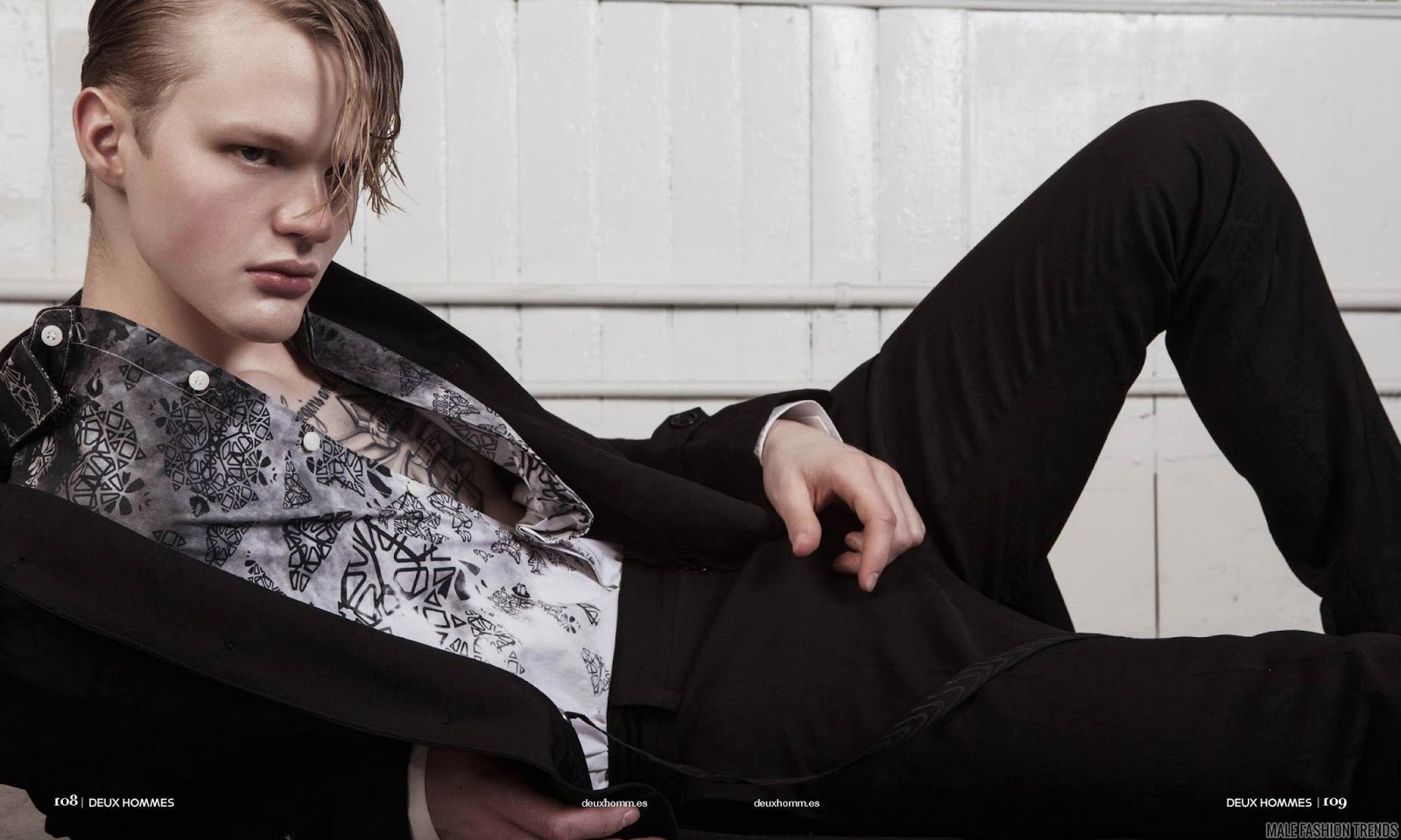 Nick Madsen para Deux Hommes Magazine Spring/Summer 2016