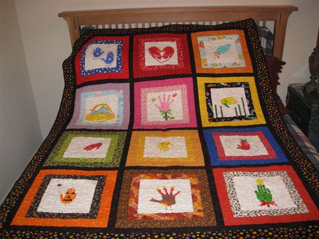 Christy Robbins: Seasonal Handprint Quilt