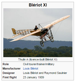 Weltmilitär: Blériot XI WWI