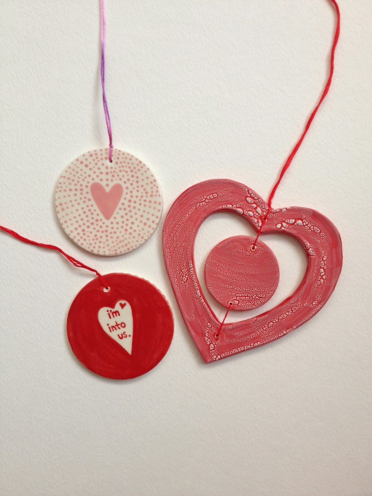 One Bunting Away: #4 - Ceramic Hearts