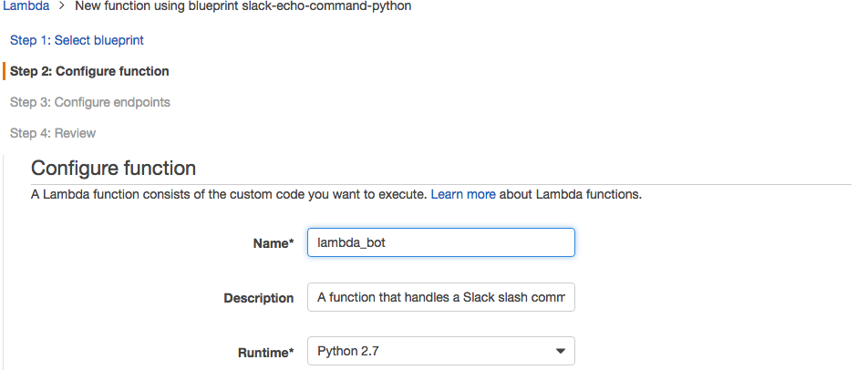 おぼえがき: SlackのSlash commandの処理をAWS Lambdaで実装