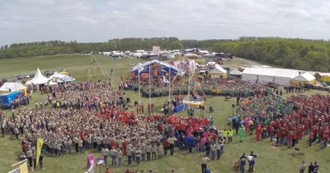 BEIJUMNIEUWS: SFEERVOL PINKSTERKAMP SCOUTS DE VOERMAN