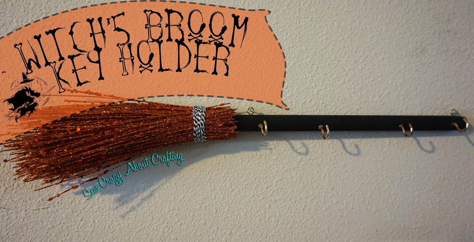 Sew Crazy About Crafting: Super Late 🎃Boo-it-Yourself🎃 Witch's Broom ...