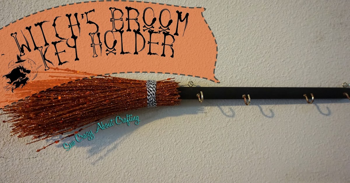 Sew Crazy About Crafting: Super Late 🎃Boo-it-Yourself🎃 Witch's Broom ...
