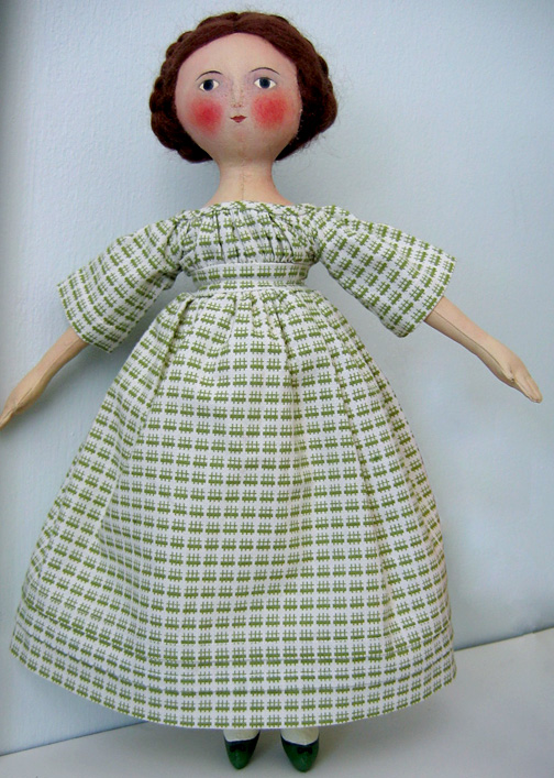 needle book: Gail Wilson doll