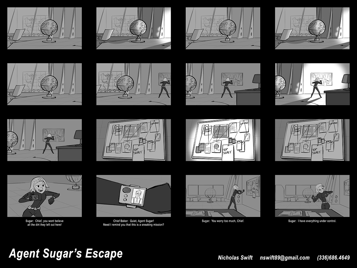 Nick Swift - Storyboard Portfolio