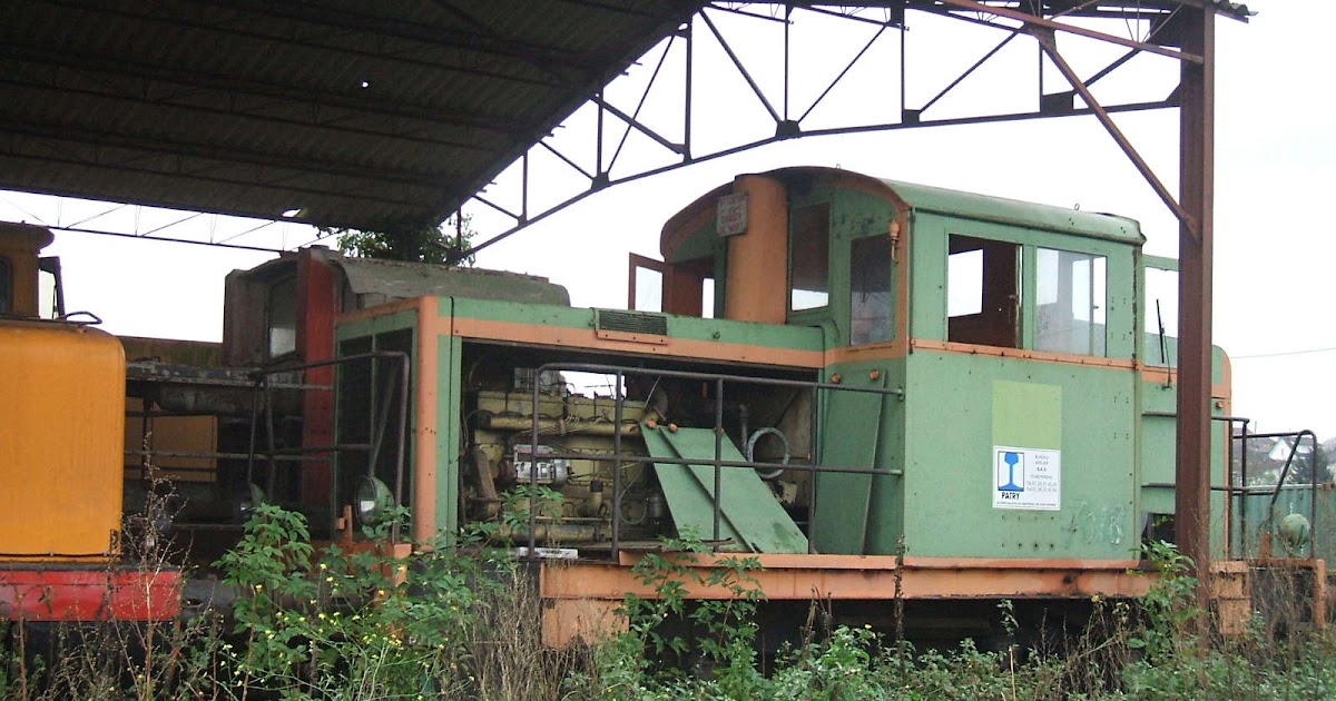 Le train d'olivier: Locotracteur Y 6400 vert société Patry