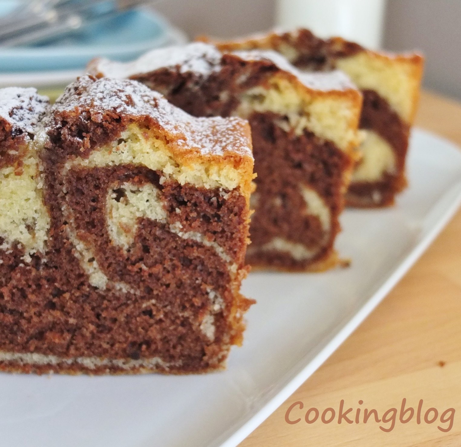 Cooking Books: Um bolo mármore rápido