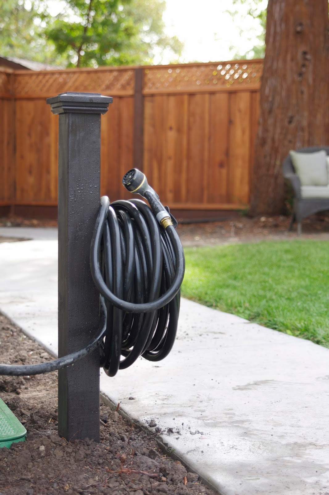 Simple DIY: Hose Holder | simply organized | Bloglovin’