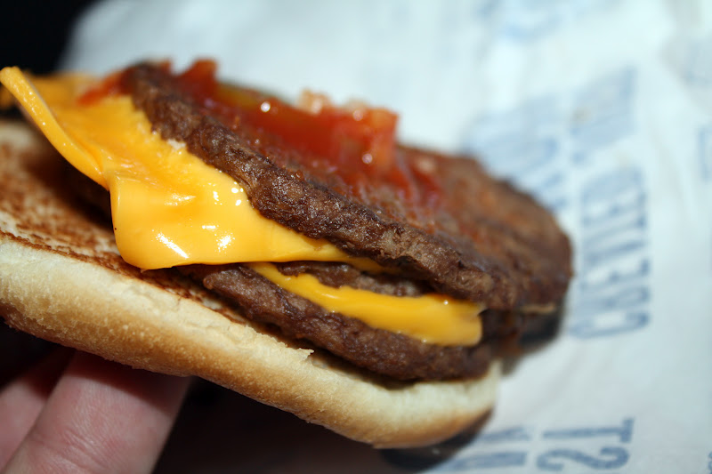 An Immovable Feast: Fast Food Review: McDonald's Triple Cheeseburger