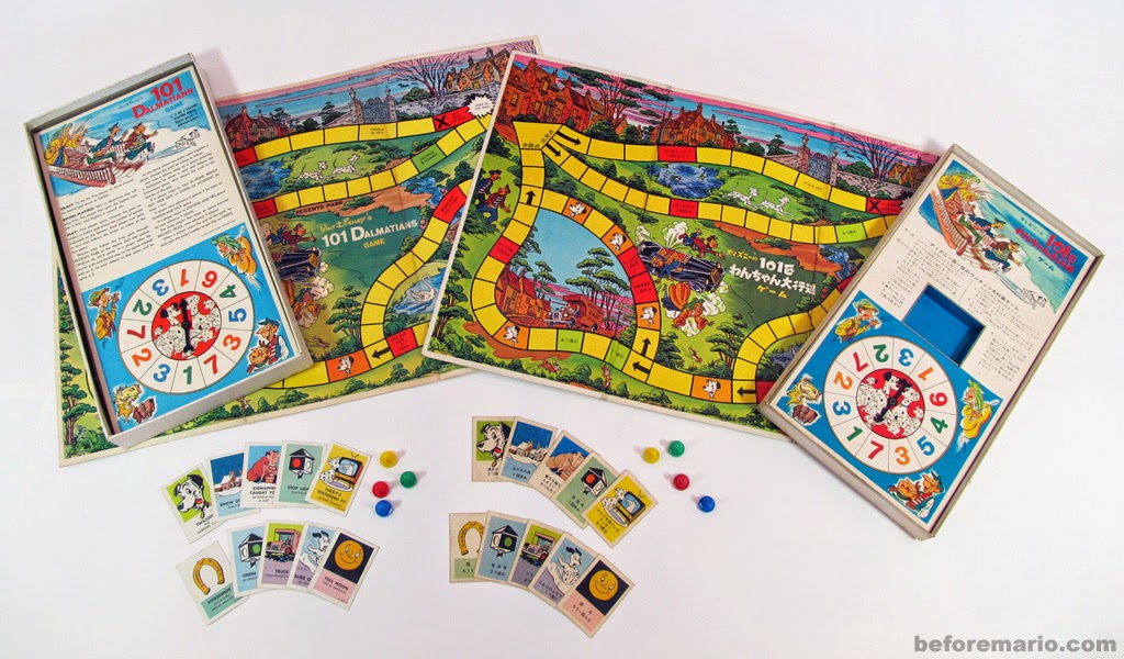 beforemario: Nintendo board games - part 4 - 101 Dalmatians Game