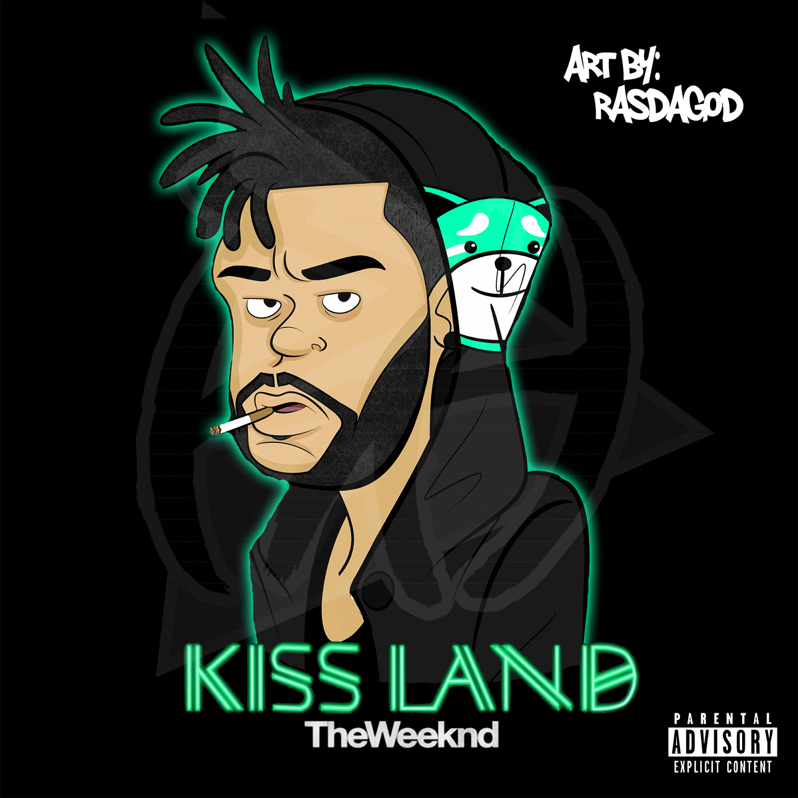 Ras Da Blog Archives: The Weeknd Kiss Land Alternate Album Artwork