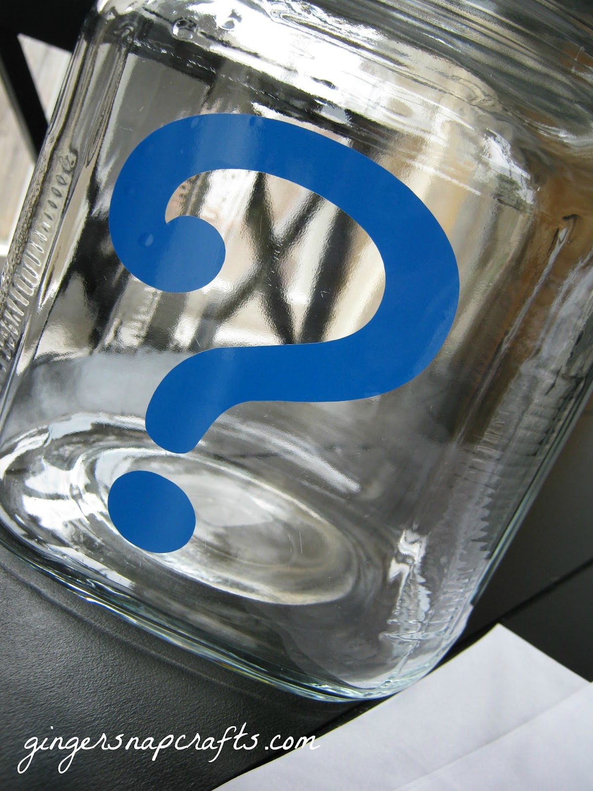 Ginger Snap Crafts: family question jar {tutorial}